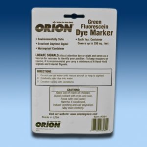 Item #984, Fluorescein Dye Marker, 2-Pk - Orion Safety Products
