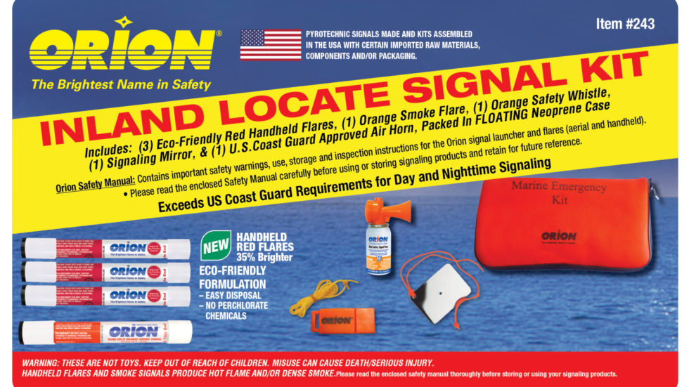 Item #243 Inland Locate Kit w/Accessories & Air Horn - Orion Safety ...