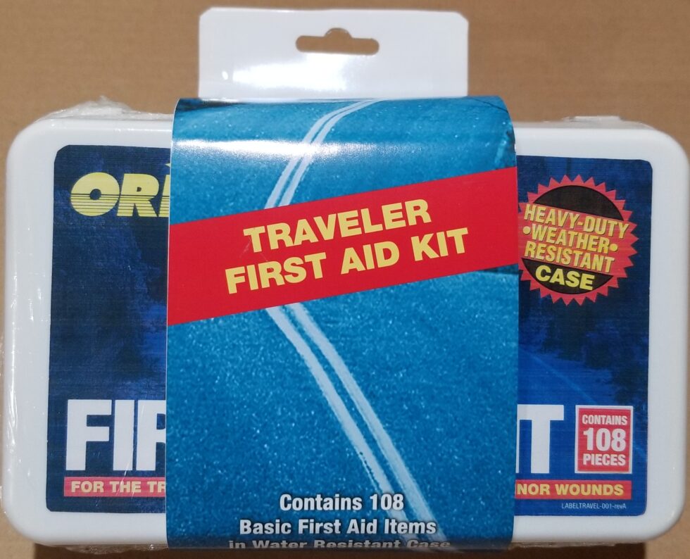 Item #8128, Traveler First Aid Kit - Orion Safety Products